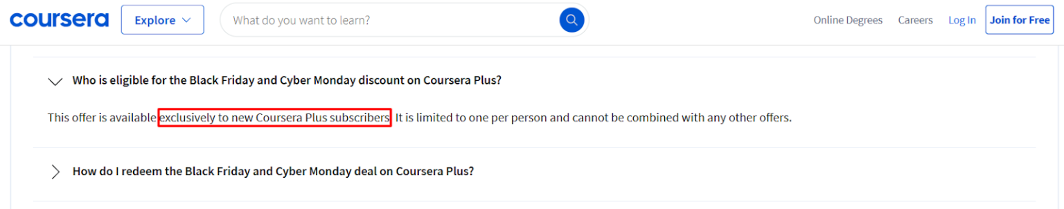 Coursera Black Friday (2025) — 40% OFF Deals